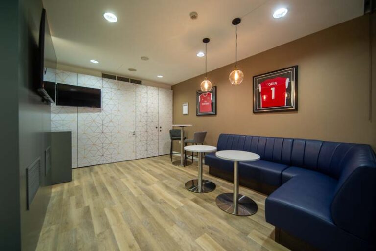 Arsenal Emirates Stadium Hospitality Suite Refurbishment