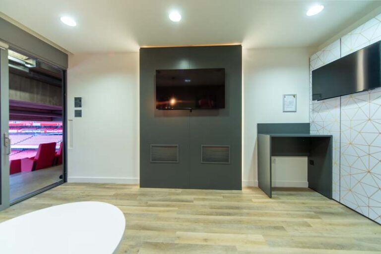 Arsenal Emirates Stadium Hospitality Suite Refurbishment